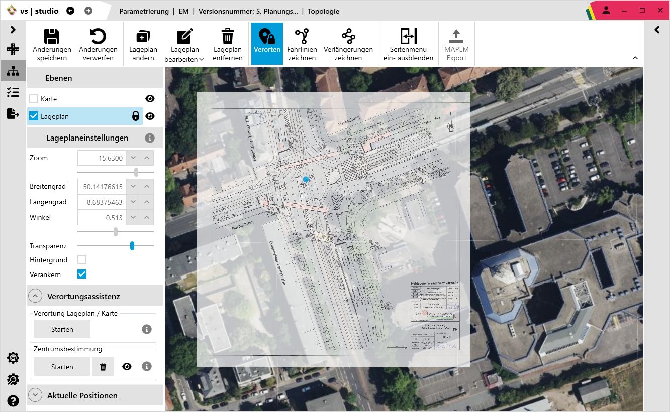 Topology / MAPs – vs | traffic control systems
