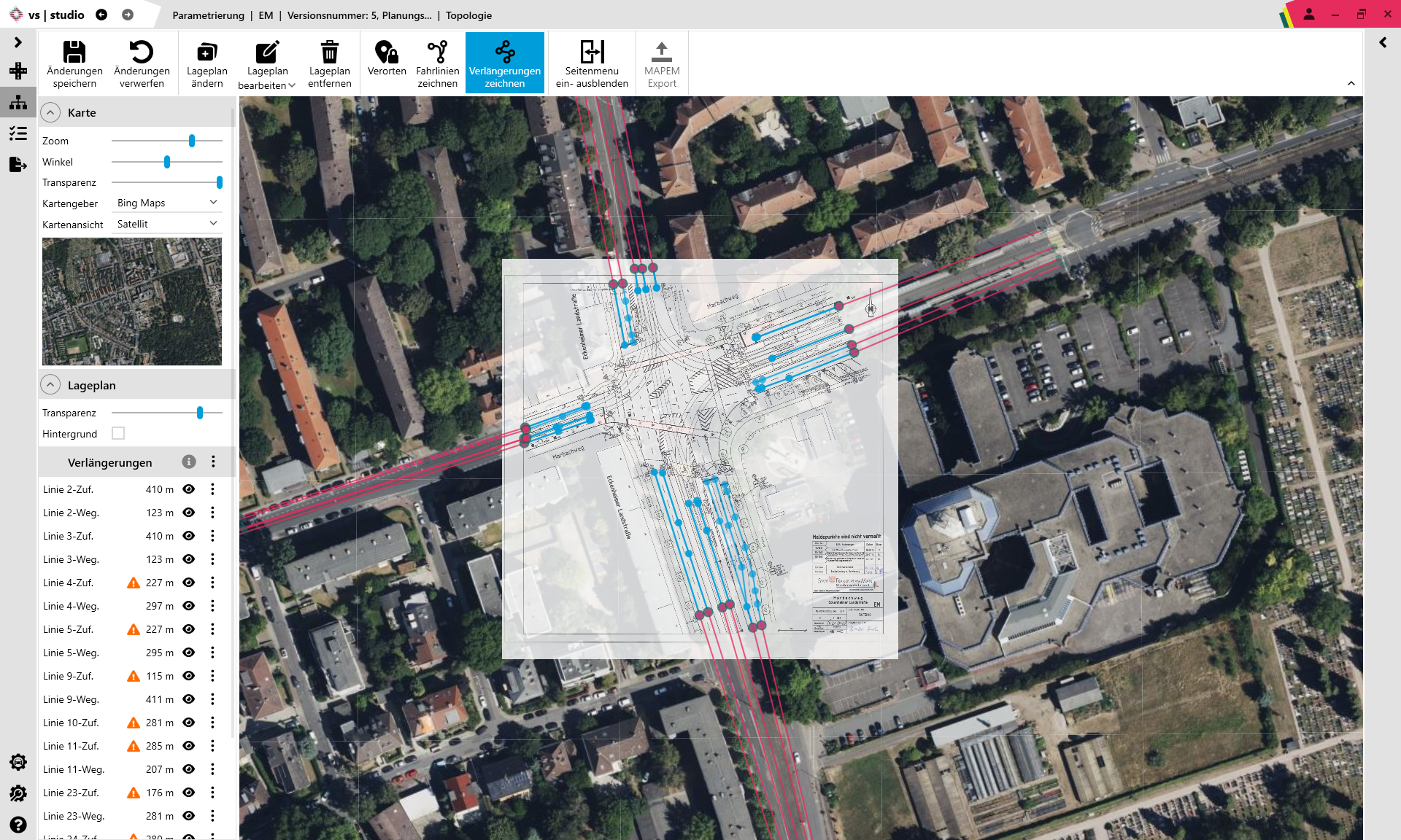 Topology / MAPs – vs | traffic control systems